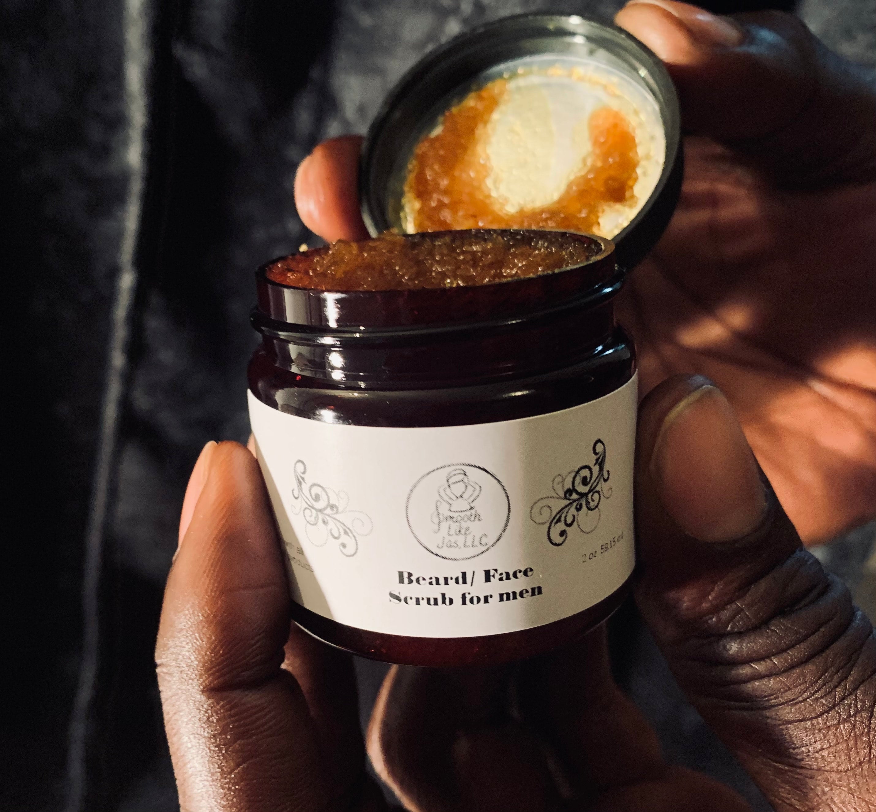 Natural Beard Scrub | Smooth Like Jas,LLC